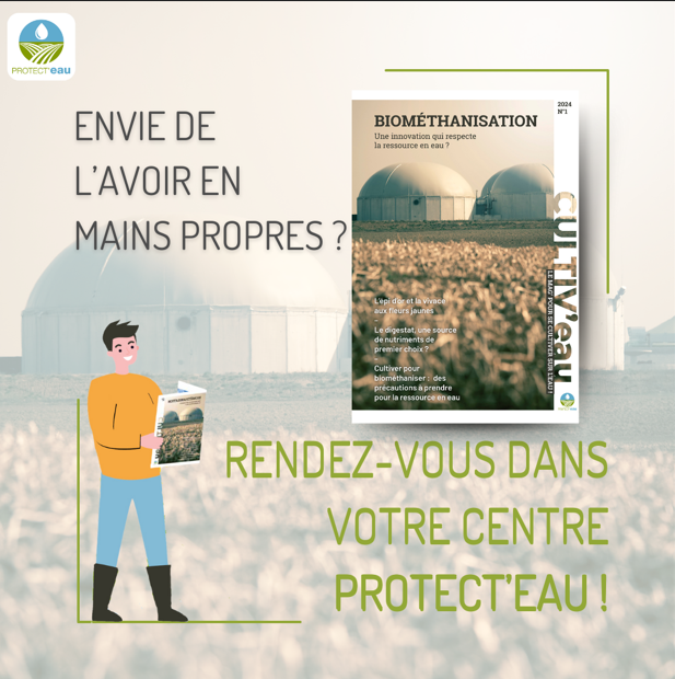 CULTIV'eau, est toujours disponible dans votre Centre d'action ! | PROTECT’eau
